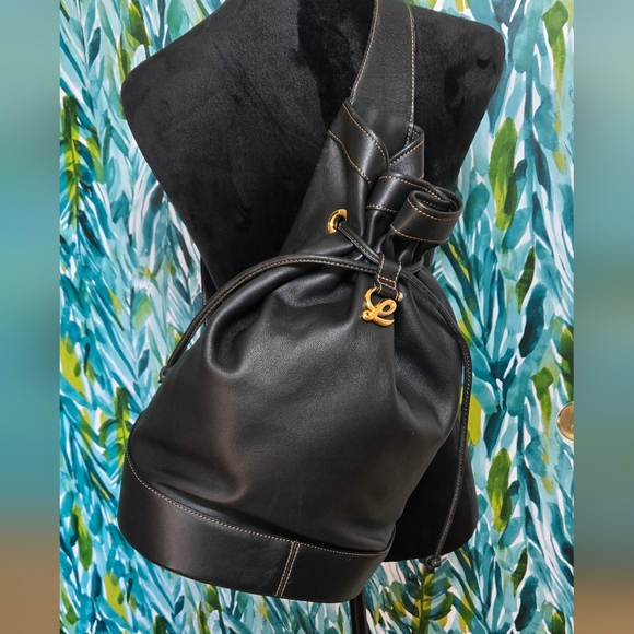 Loewe | Bags | Vintage Loewe Sling Backpack | Poshmark